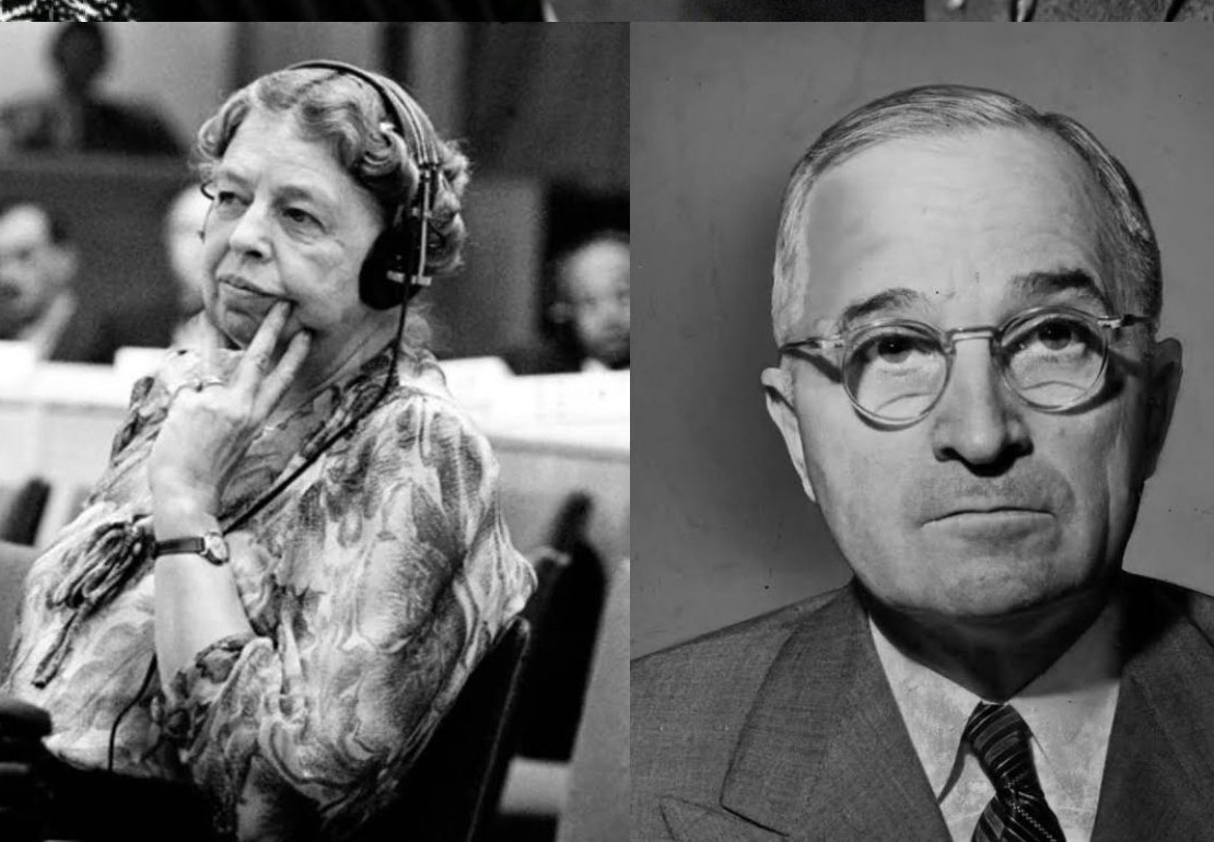 AS PALAVRAS DE ELEANOR ROOSEVELT QUANDO TRUMAN LANÇOU A BOMBA ATÔMICA ...